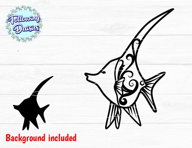 PECES en SVG Siluetas de peces Archivos de corte para Cricut - Etsy España