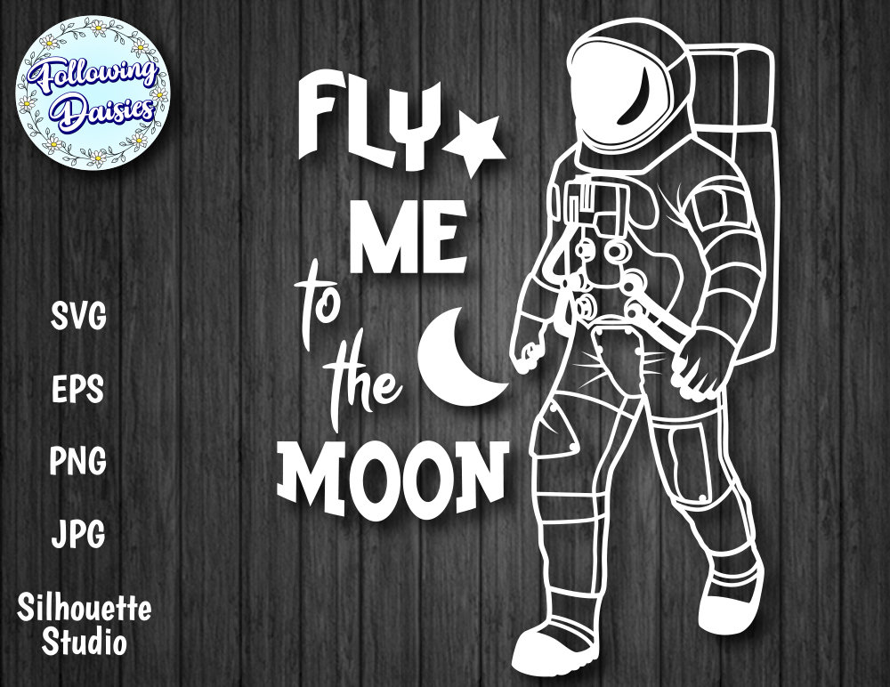 ASTRONAUT in SVG Moon Space Paper Cut Template Svg Files - Etsy
