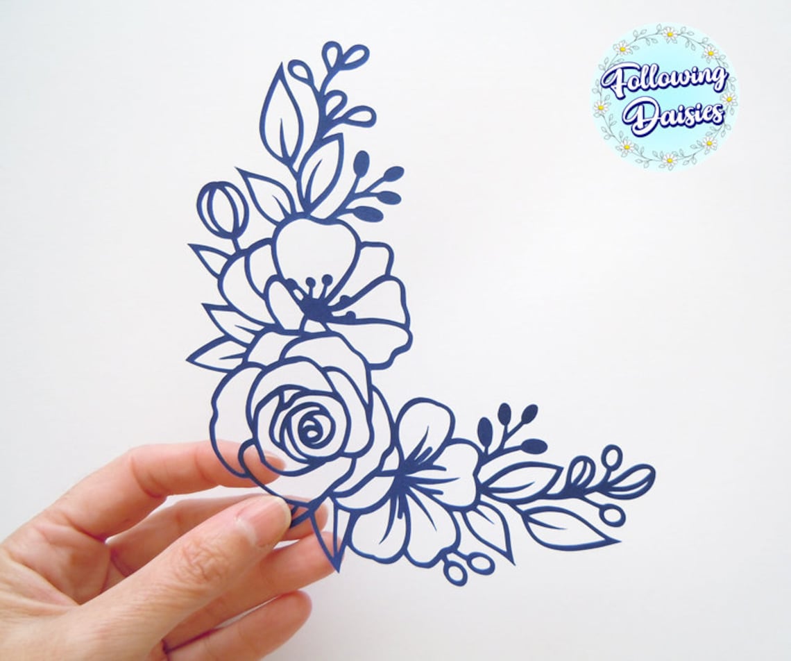 FLOWERS in SVG Bouquets Floral Decoration Flowers Flower - Etsy