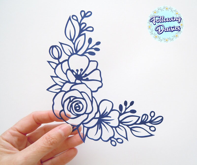 FLOWERS in SVG Bouquets Floral Decoration Flowers Flower - Etsy