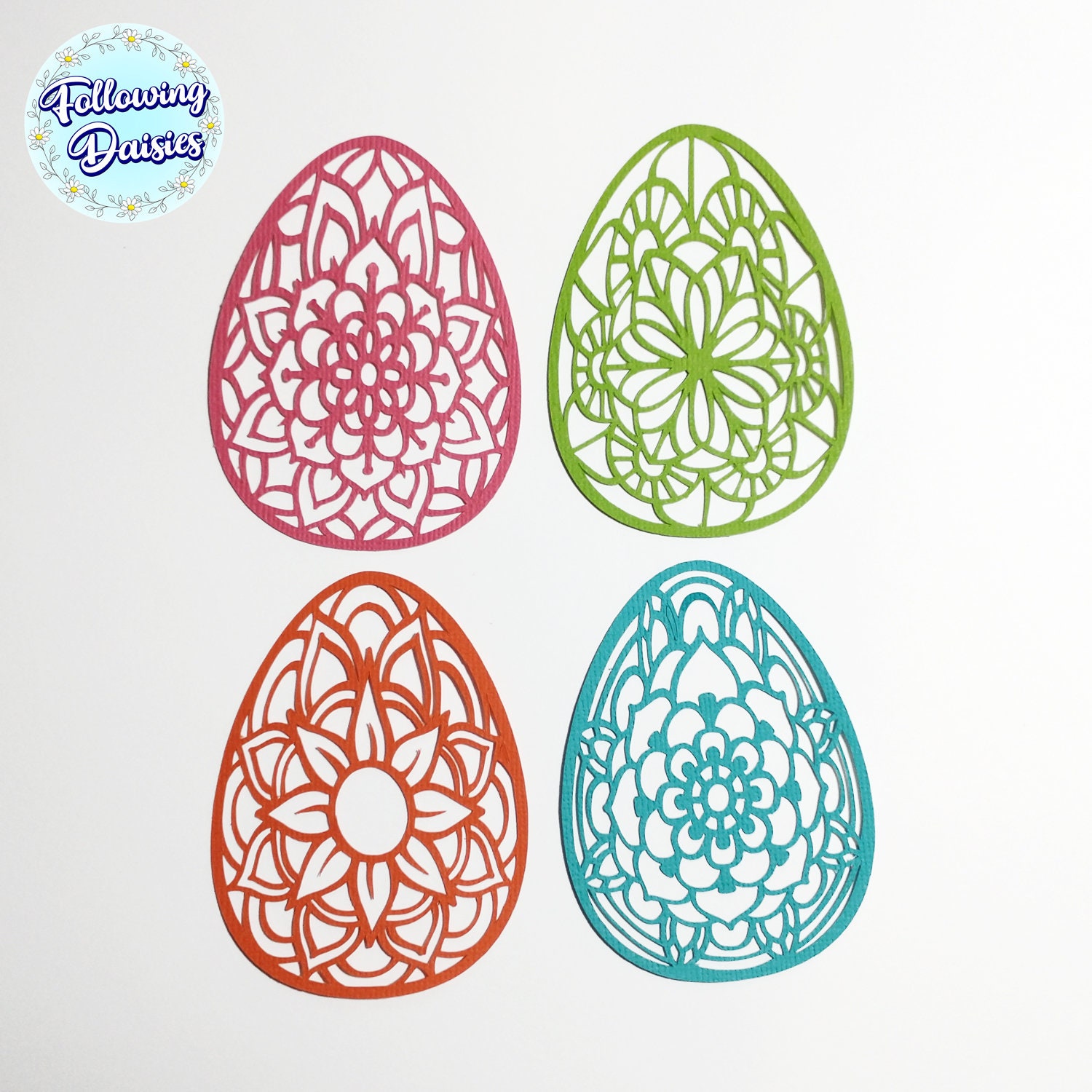 MANDALAS Easter EGGS SVG, Mandalas Svg, Easter Egg Svg File, Easter Egg ...