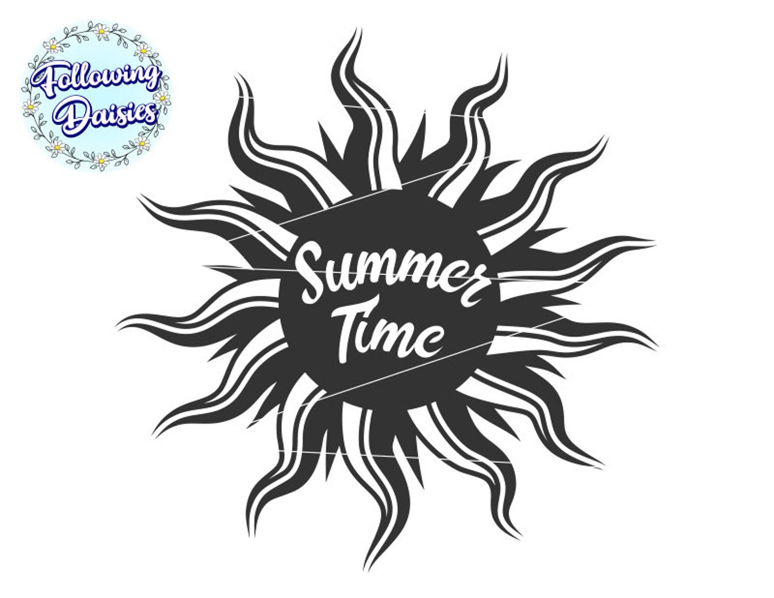 SUN FACE SVG Sun Vector Sun Silhouette Svg Files for Cricut - Etsy