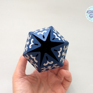 3D CHRISTMAS BALLS SVG, Christmas Ornament Svg, Christmas Ornamet ...