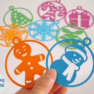ADORNOS NAVIDEÑOS en SVG Nº 2, Archivos de Navidad en svg, Decoración ...