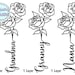 GRANDMA and ROSES SVG, Mothers Day, Flowers, Granny, Nana, Abuelita ...