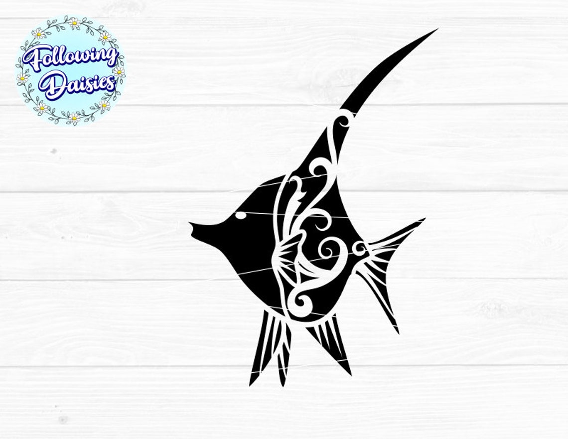PECES en SVG Siluetas de peces Archivos de corte para Cricut - Etsy España
