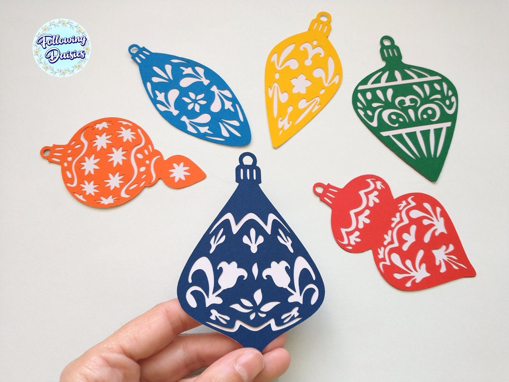 CHRISTMAS BALLS SVG, Christmas Ornaments Svg Bundle, Christmas Ornamet ...