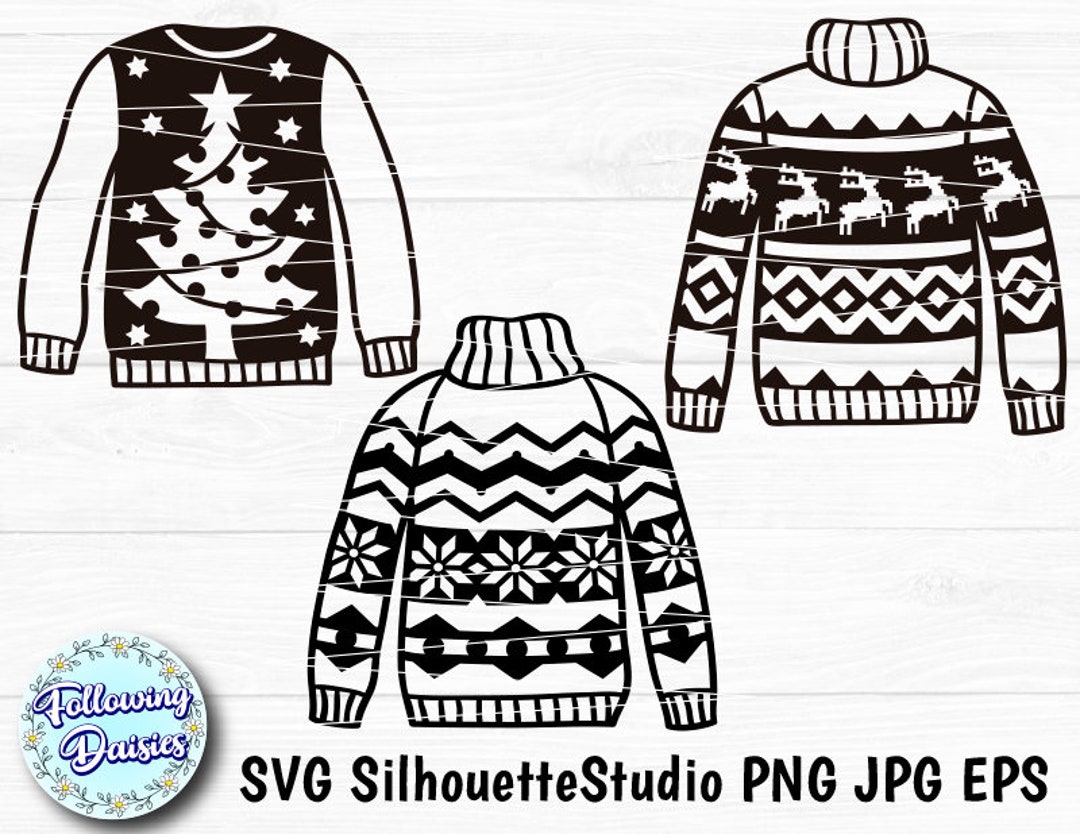 CHRISTMAS SWEATERS SVG, Original Christmas Sweater, Ugly Christmas ...