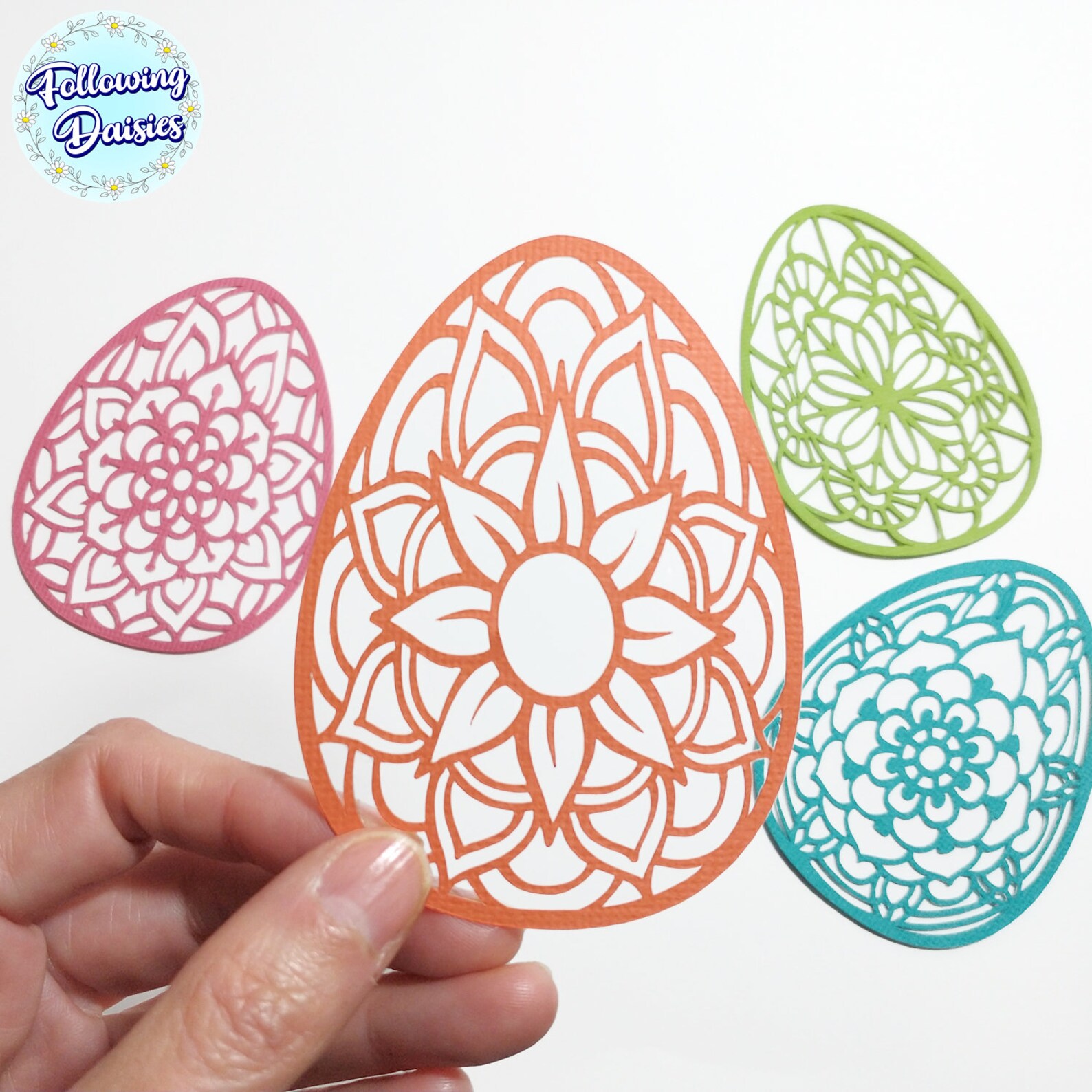 MANDALAS Easter EGGS SVG, Mandalas Svg, Easter Egg Svg File, Easter Egg ...