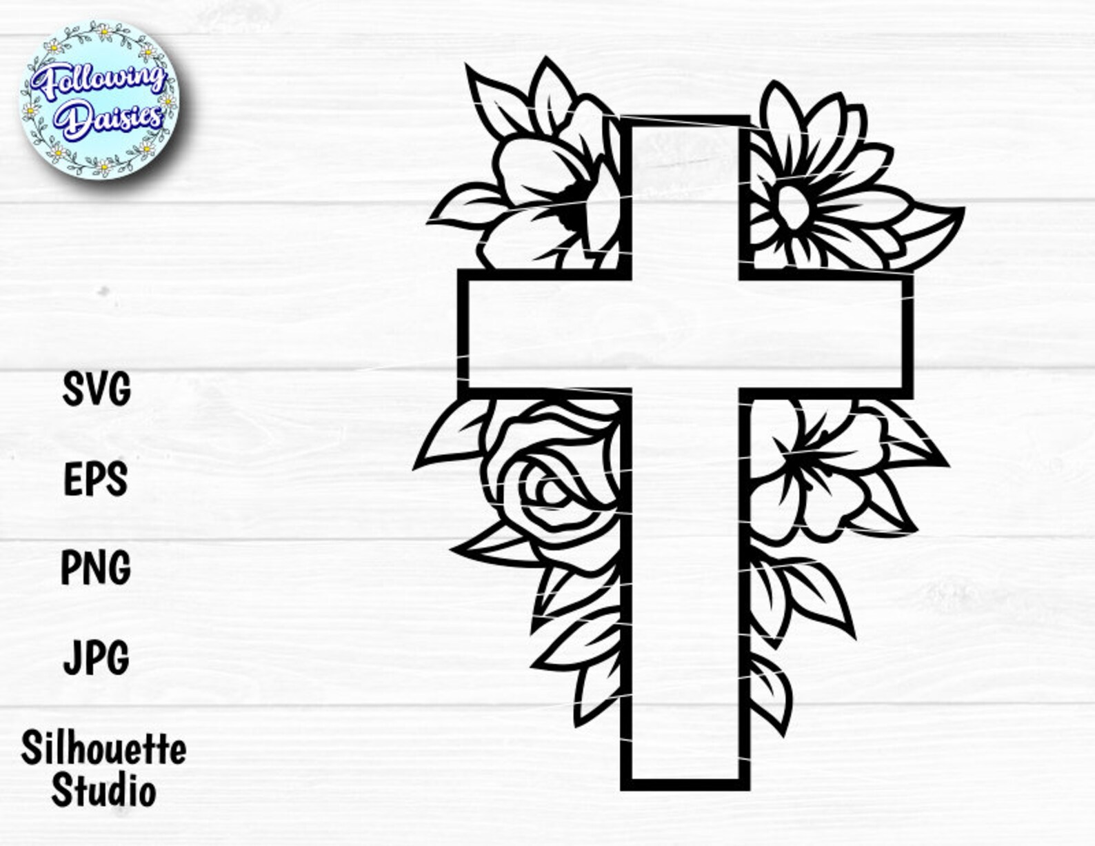 CROSS SVG Cross Svg Image Religious Cross Svg Chistian - Etsy
