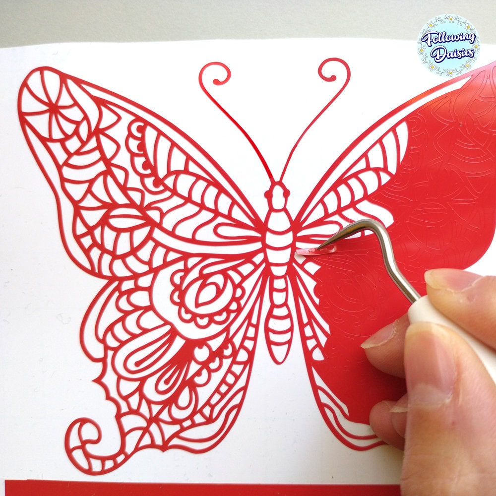 Zentangle Butterfly SVG Bundle: Cricut & Silhouette Cut Files - Etsy