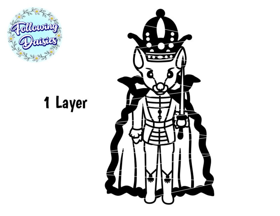 The NUTCRACKER BALLET in SVG, Mouse King, Ballerina, Christmas Decor ...