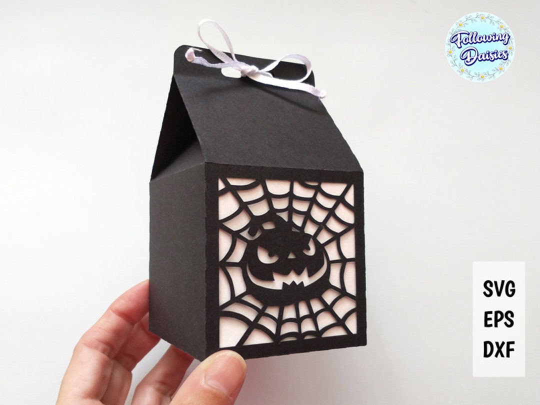 HALLOWEEN BOX SVG, Halloween Treat Box Svg, Halloween Candy Box Svg ...