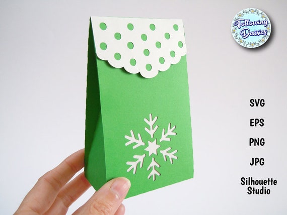 CHRISTMAS Gift BOX Template Christmas Box SVG Gift Box | Etsy