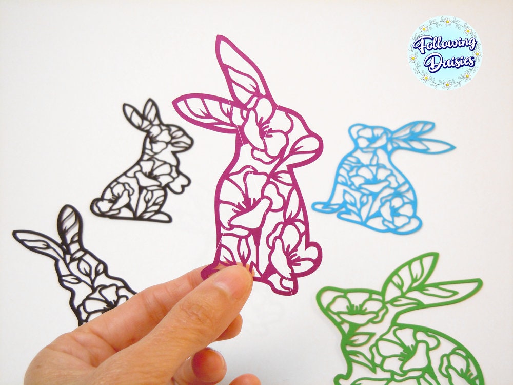 BUNNY SVG Easter Bunny Svg Rabbit Easter Svg Easter Bunny - Etsy