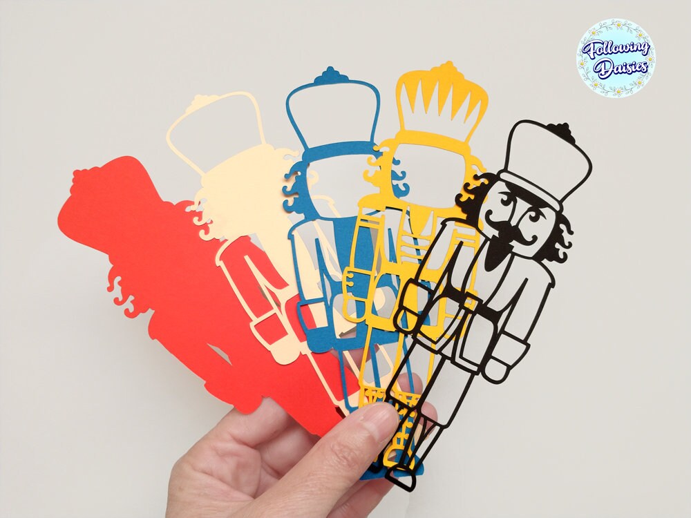 Layered Nutcracker SVG: Christmas Decoration File for Cricut ...