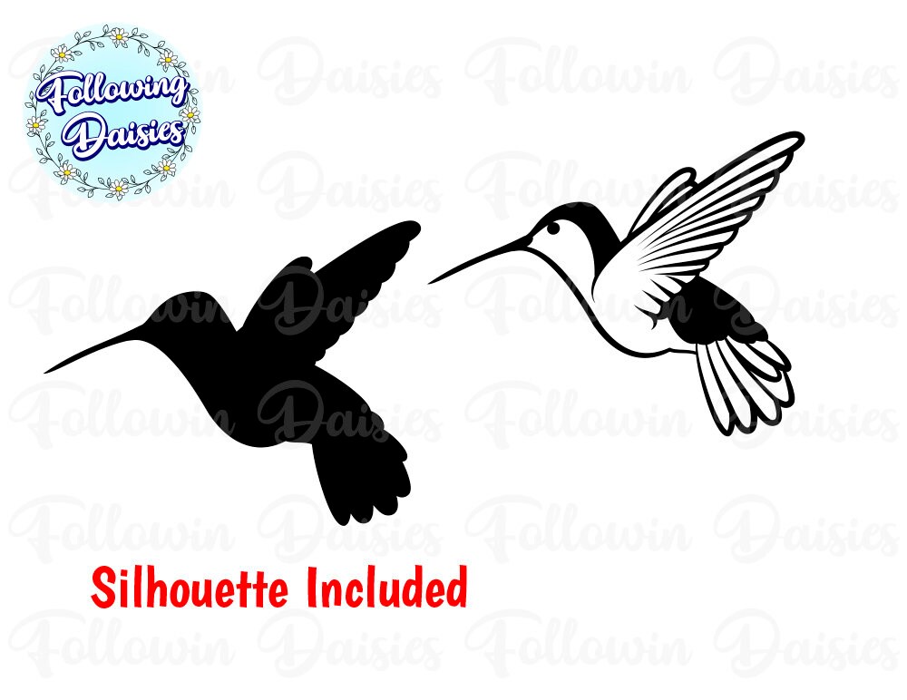 HUMMINGBIRD and WREATH in SVG, Bird, Flower, Monogram, Leaves, Paper ...