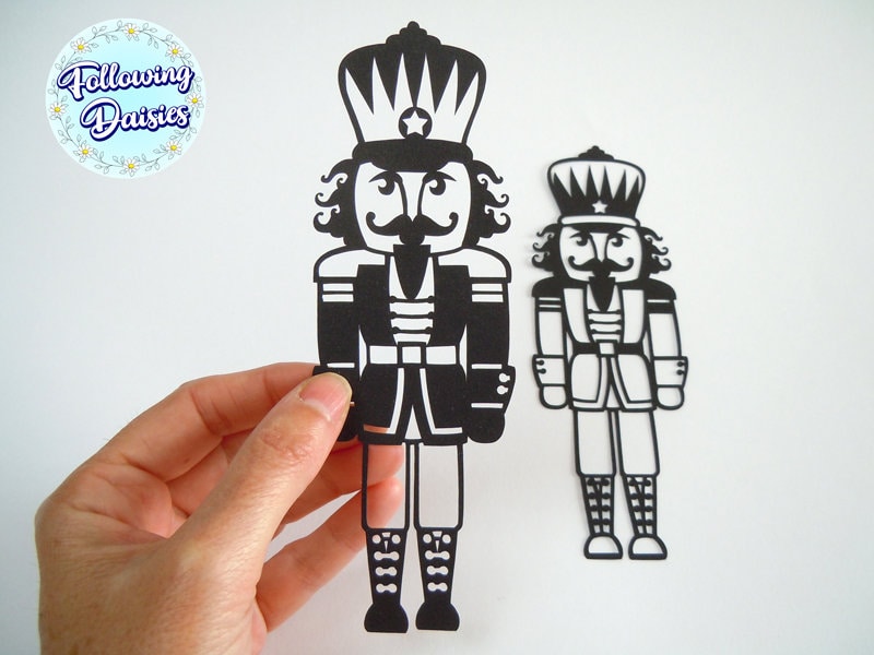 The NUTCRACKER in SVG, Christmas Templates En Svg, Christmas Decoration ...