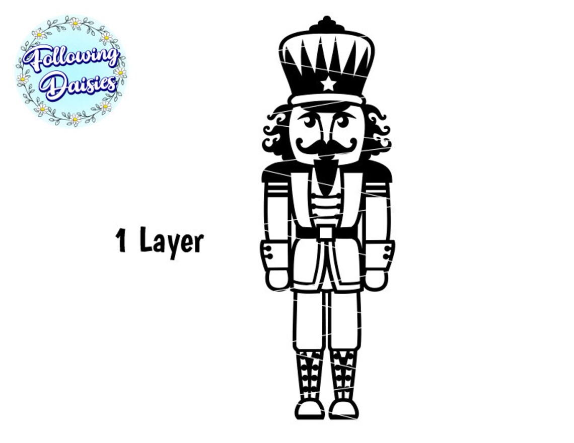 The NUTCRACKER BALLET in SVG, Mouse King, Ballerina, Christmas Decor ...
