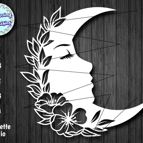 Half Moon Man Decoration - Etsy