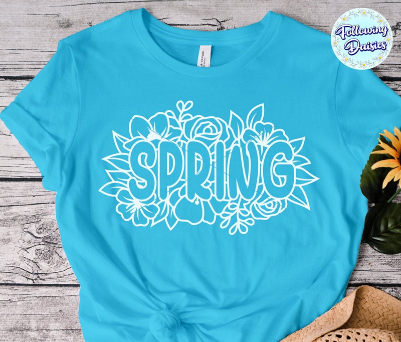 SPRING SVG DESIGN Spring Svg Files for Cricut Spring Flowers - Etsy