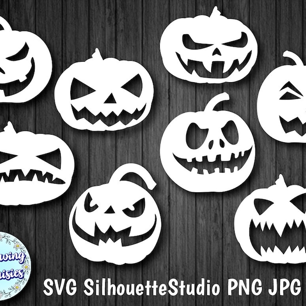 Terrifier Pumpkin Stencil - Etsy