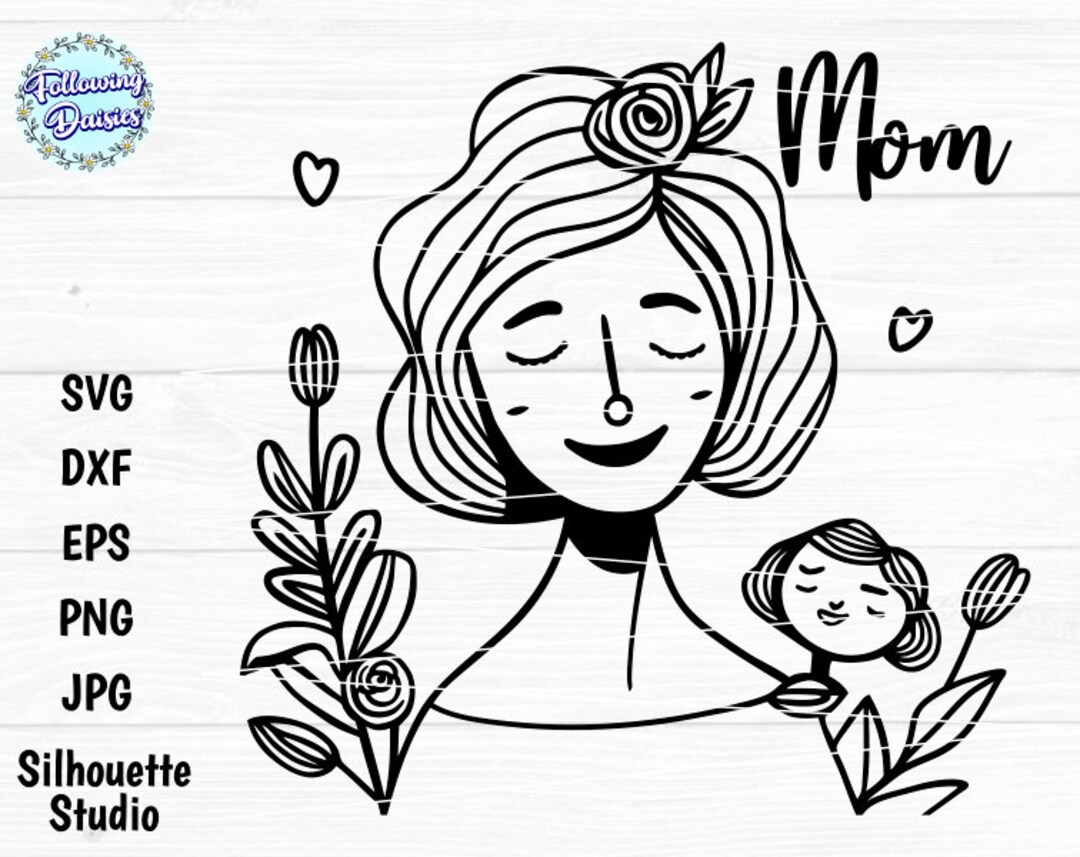 Feliz DIA de la MADRE SVG, Mamá svg, Día de la madre archivo svg, Día ...