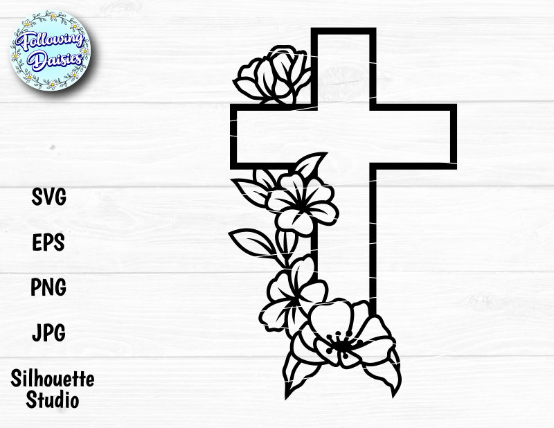 CROSS SVG, Cross Svg Image, Religious Cross Svg, Chistian Easter Svg ...
