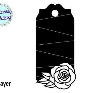 FLORAL TAGS SVG, Roses, Floral Decoration, Flowers, Gift Tags, Labels ...