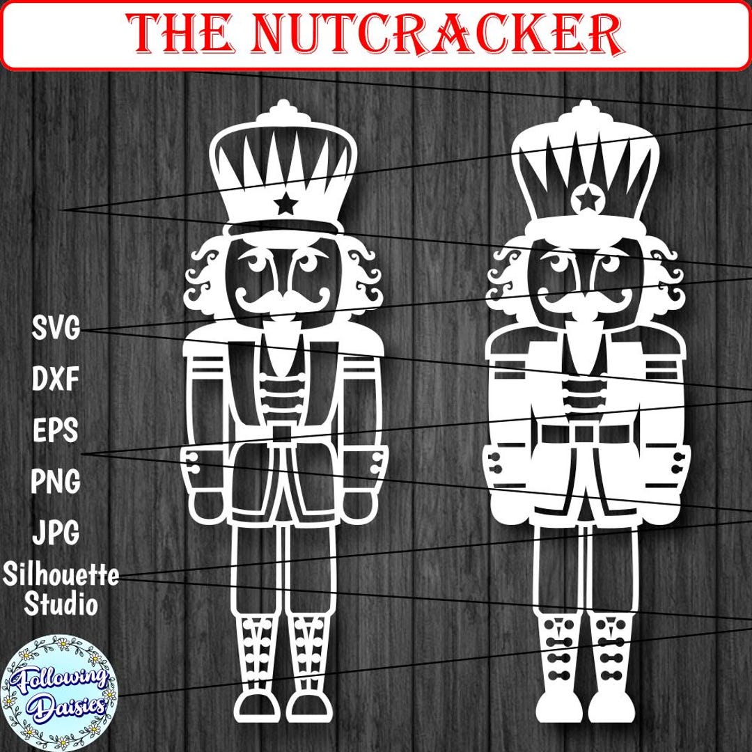 The NUTCRACKER in SVG, Christmas Templates En Svg, Christmas Decoration ...