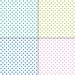 Seamless Polka Dot Basic Patterns, Seamless Polka Dot Digital Paper ...