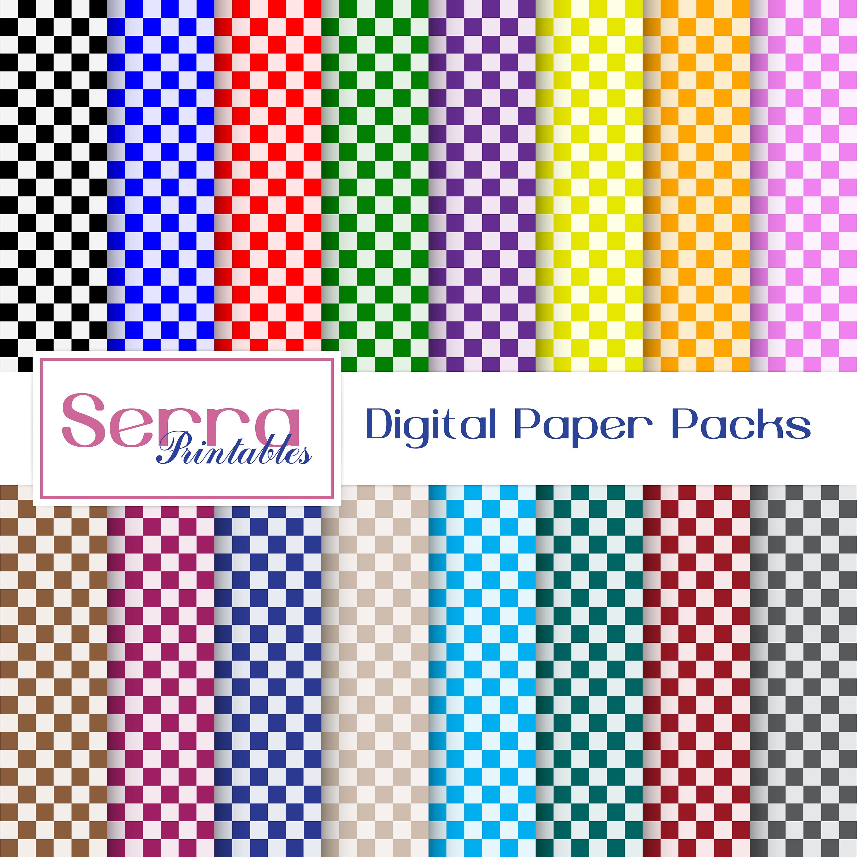 Chessboard Patterns, Chessboard Digital Paper, Chessboard Textures ...