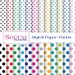 Seamless Polka Dot Basic Patterns, Seamless Polka Dot Digital Paper ...