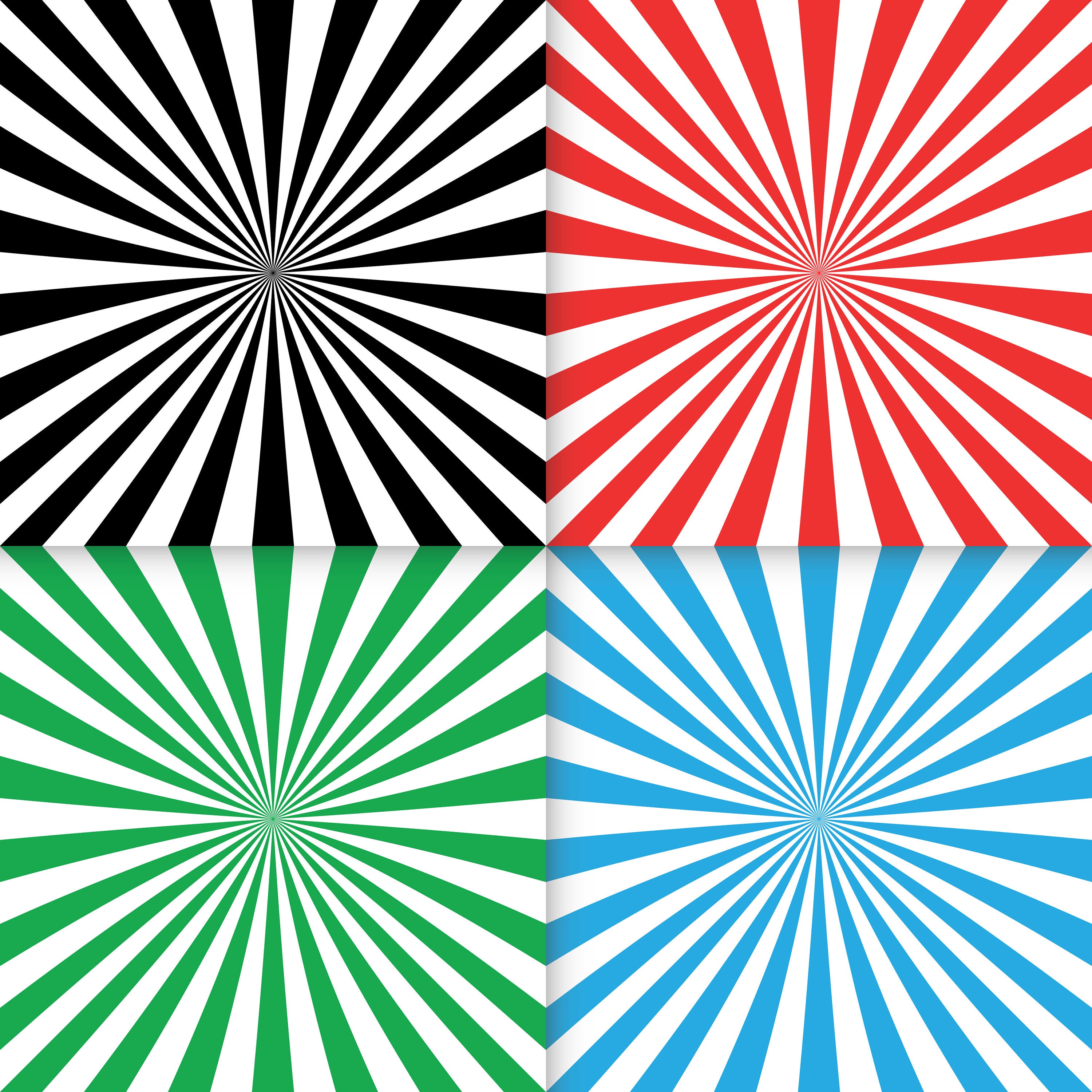 Sunburst Basic Patterns, Sunburst Digital Paper, Sunburst Textures ...