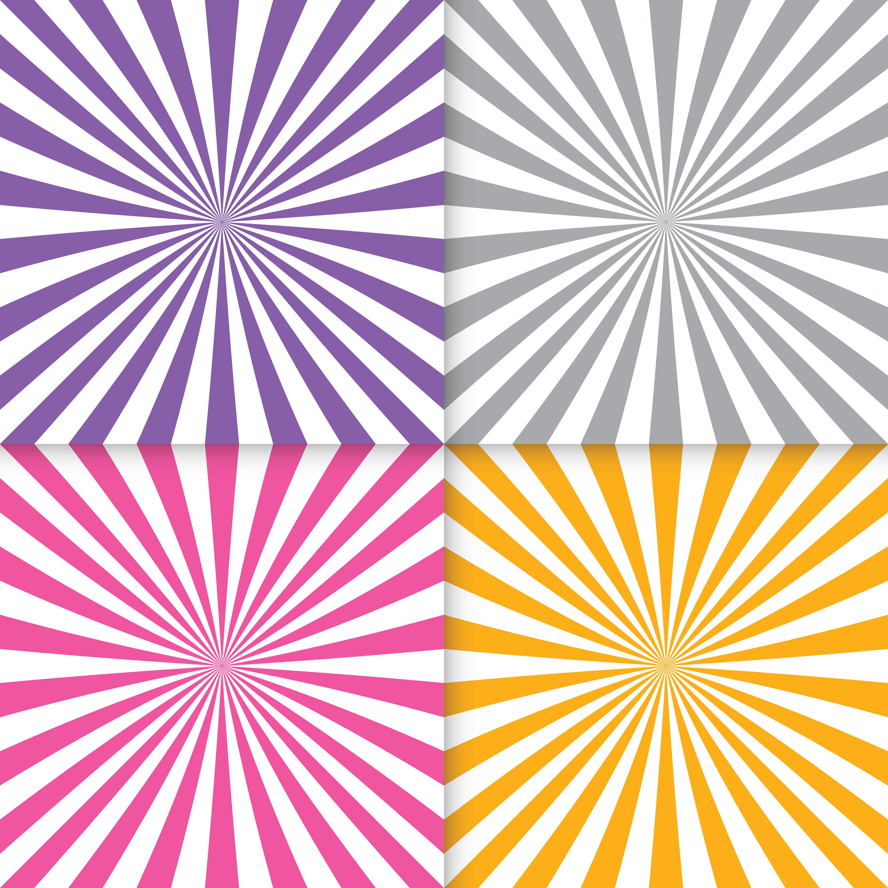 Sunburst Basic Patterns, Sunburst Digital Paper, Sunburst Textures ...