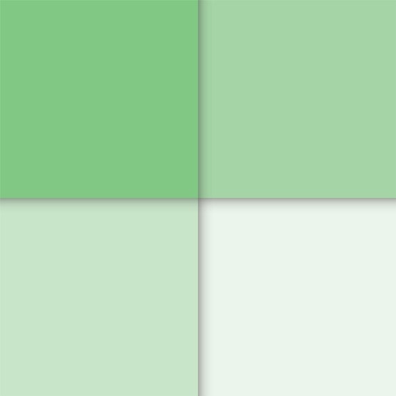 Papercraft Shades of Green Digital Paper pack Paper, Party & Kids etna ...