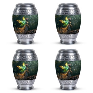 Enchanted Forest Fairy Magical Funeral Urns for Ashes Upto 200 Cubic ...