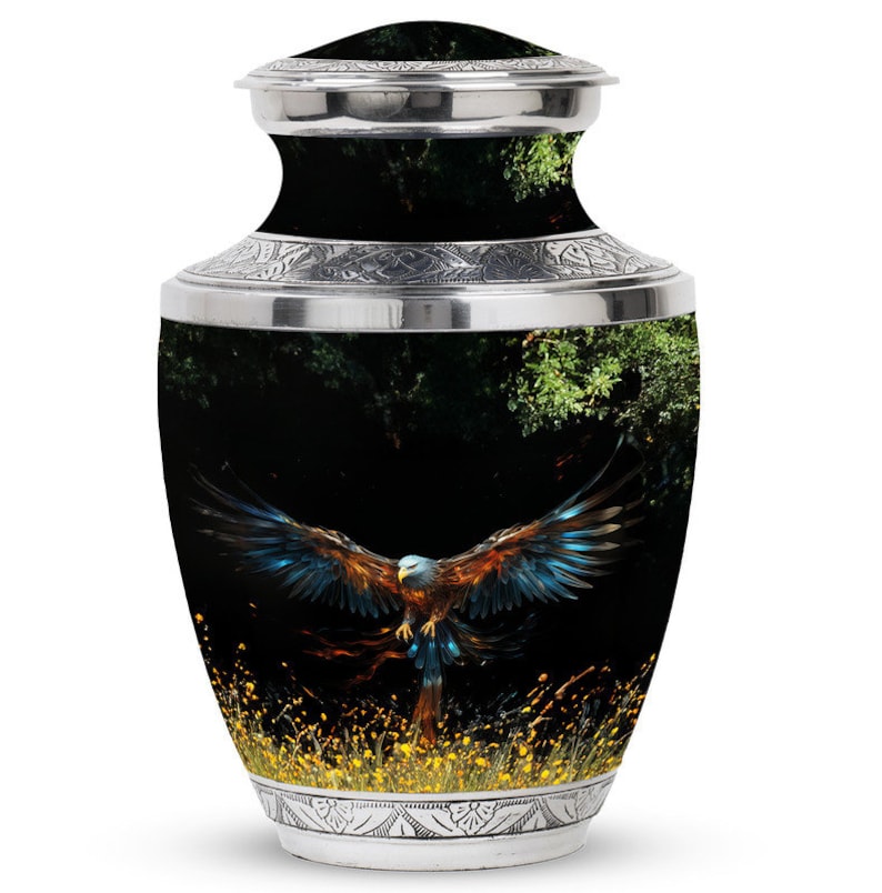 Personalized Bird Lover Memorial Urn 1-200 Cubic Inches Handcrafted ...