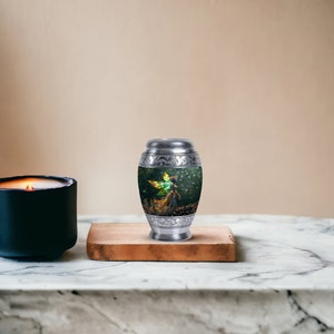 Enchanted Forest Fairy Magical Funeral Urns for Ashes Upto 200 Cubic ...