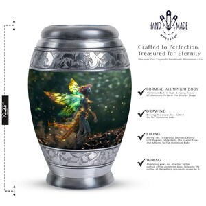 Enchanted Forest Fairy Magical Funeral Urns for Ashes Upto 200 Cubic ...