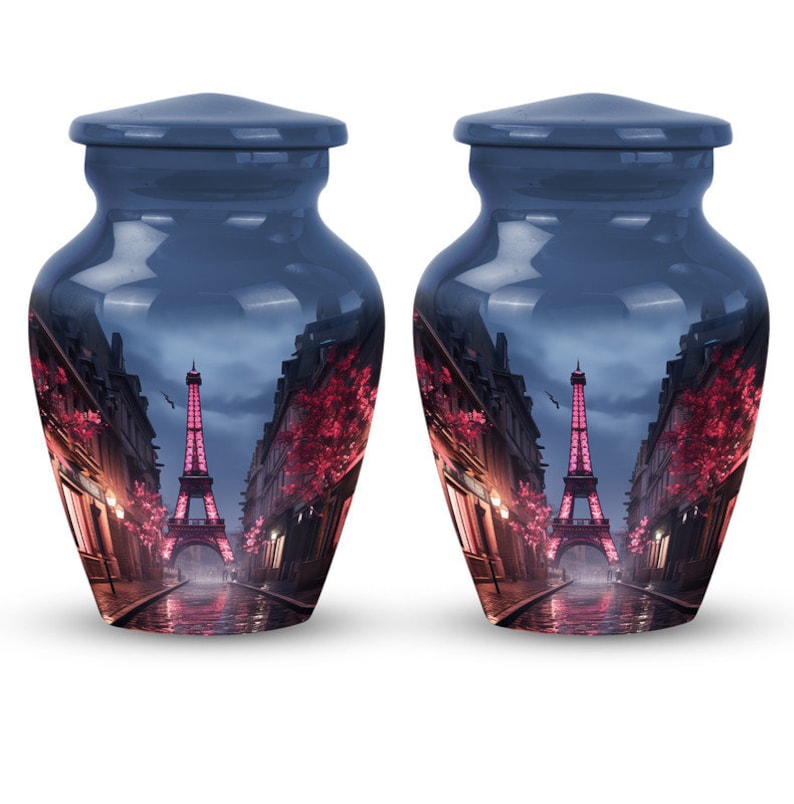 Artistic Eiffel Tower Cremation Urn Tribute Memorial Urn for a Touch of ...