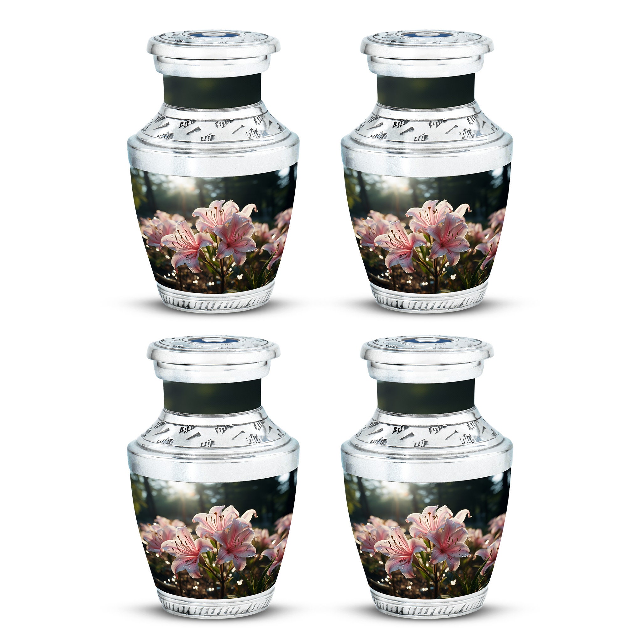 Elegant Handcrafted Spring Rain Memorial Urns Customized With Hand ...