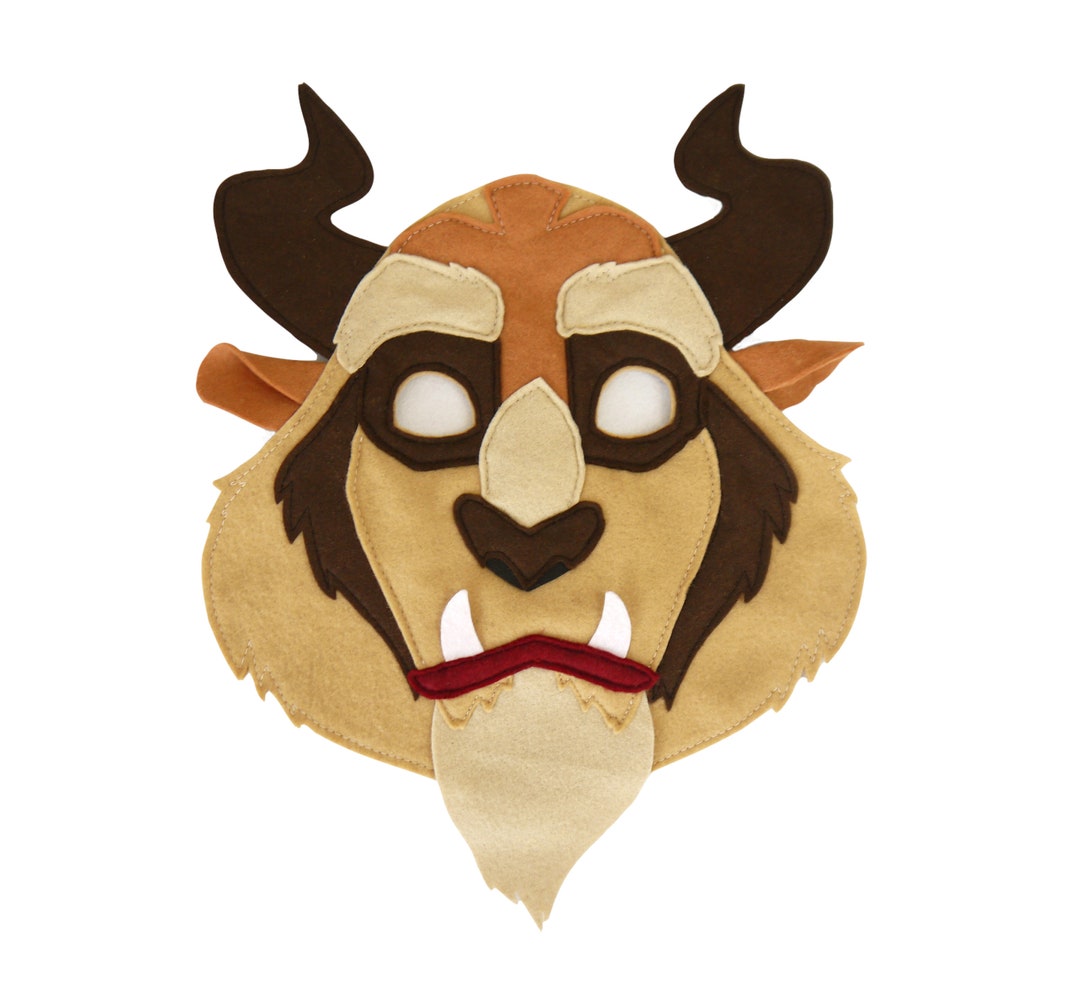 Beast Costume Mask, Father's Day Gift, Men's Boy's Girl's Gift, Beauty ...