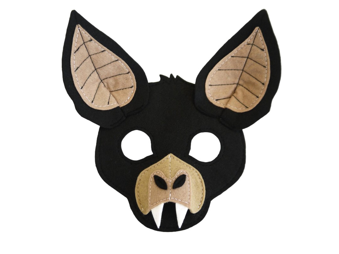 Bat Costume Mask Child and Adult Sizes Party Gift Book Day Week ...