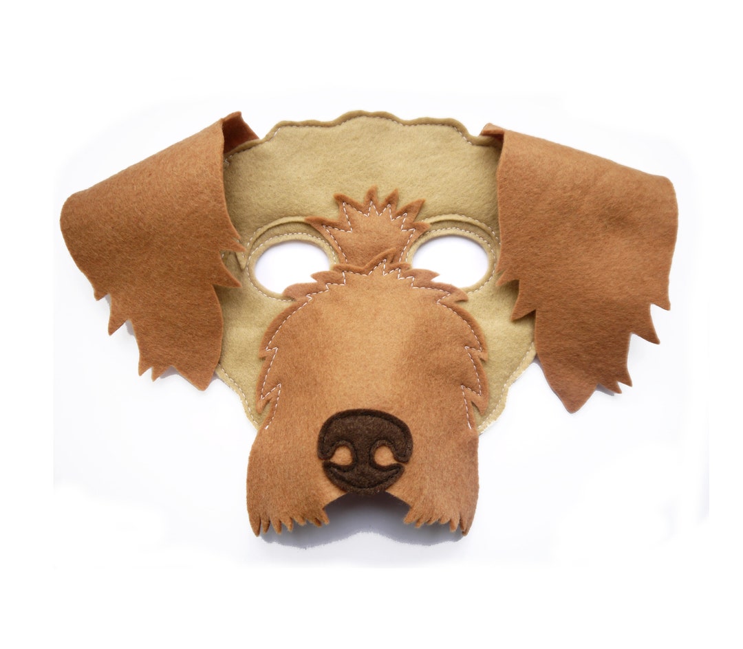 Labradoodle Costume Mask, Halloween, Boys Girls Gift Adult and Child ...