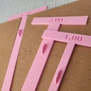 Bookbinding 10 Piece Spacer Set, T Spacers, L Spacers, Corner Jigs ...