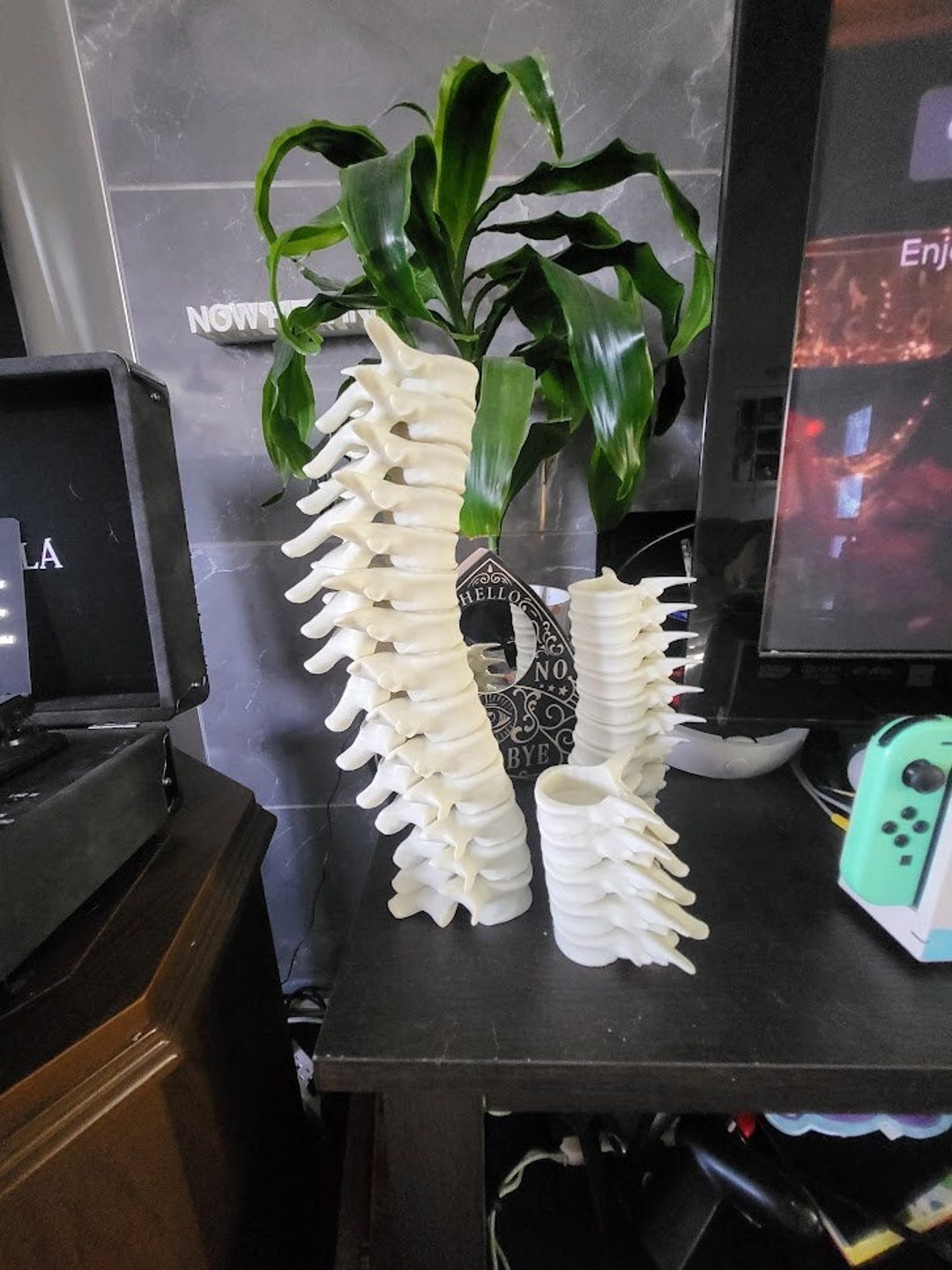 Spooky Halloween Spine Candle Tea Light Holders! Wizarding Spine ...