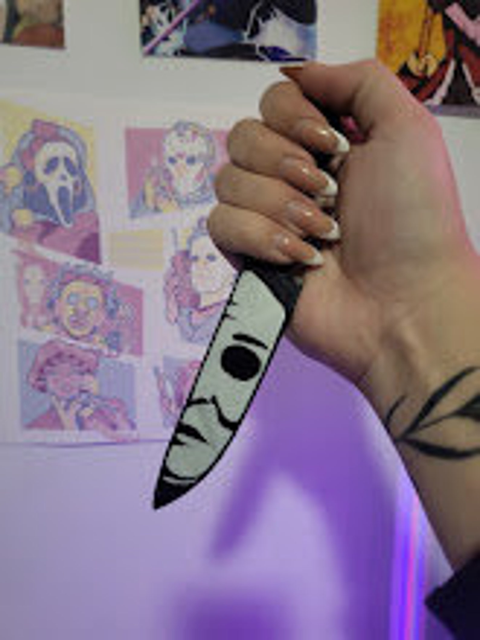 7 Halloween Horror Movie Slasher Knives Pop Art Horror Movie Villain ...