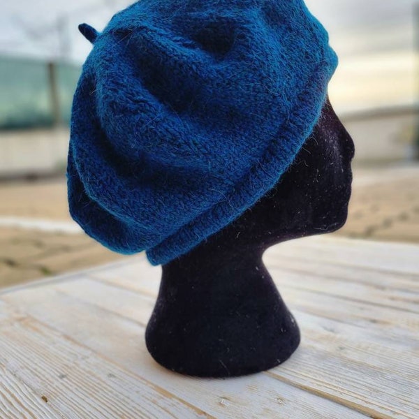 Alpaca Beret - Etsy