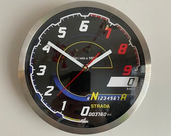 Lamborghini Countach Speedometer Wall Clock Tachometer Garage ...